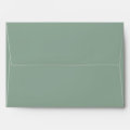 Forest Envelope Rustic Elegant Wedding Pine trees | Zazzle