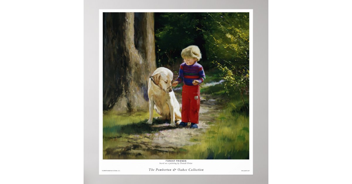 Forest Friends Poster | Zazzle