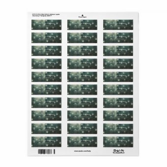 Forest Lights | Rustic Wedding Label | Zazzle