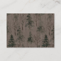 Forest Mountain Bear Enclosure Card | Zazzle