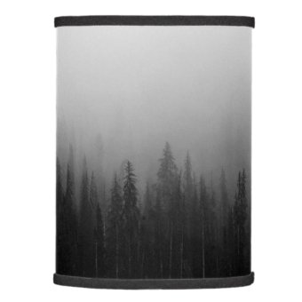 Forest Nature Landscape Scene Foggy Mystical Lamp Shade | Zazzle