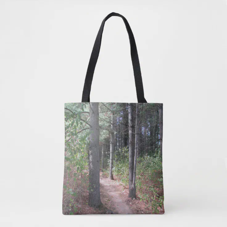 Forest Trees Double Sided Tote Bag | Zazzle