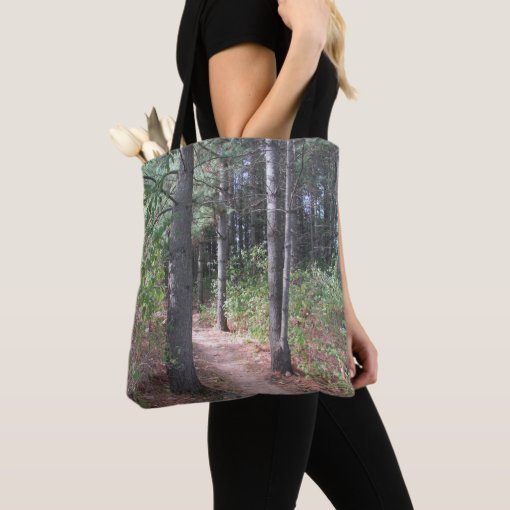 Forest Trees Double Sided Tote Bag | Zazzle