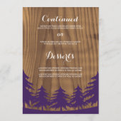 Forest Wedding Menu Cards | Zazzle
