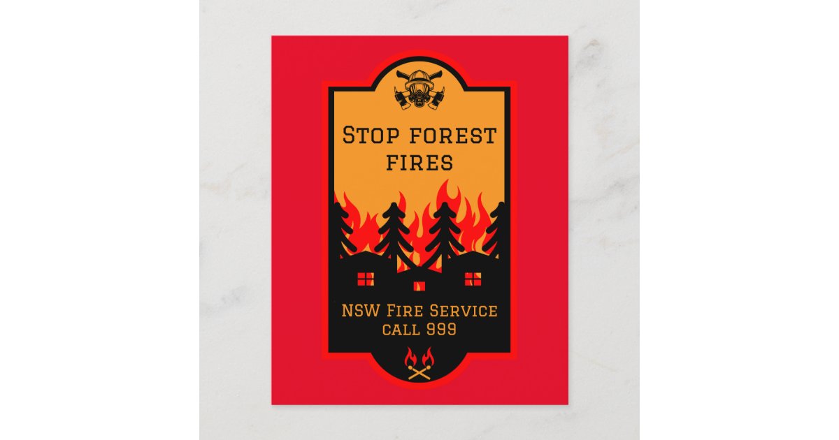 Forest Wildfire Prevention Flyer | Zazzle