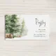 Forest Woodland Animals Baby Registry Enclosure Card | Zazzle