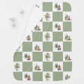 Forest Woodland Animals Pattern Baby Blanket | Zazzle
