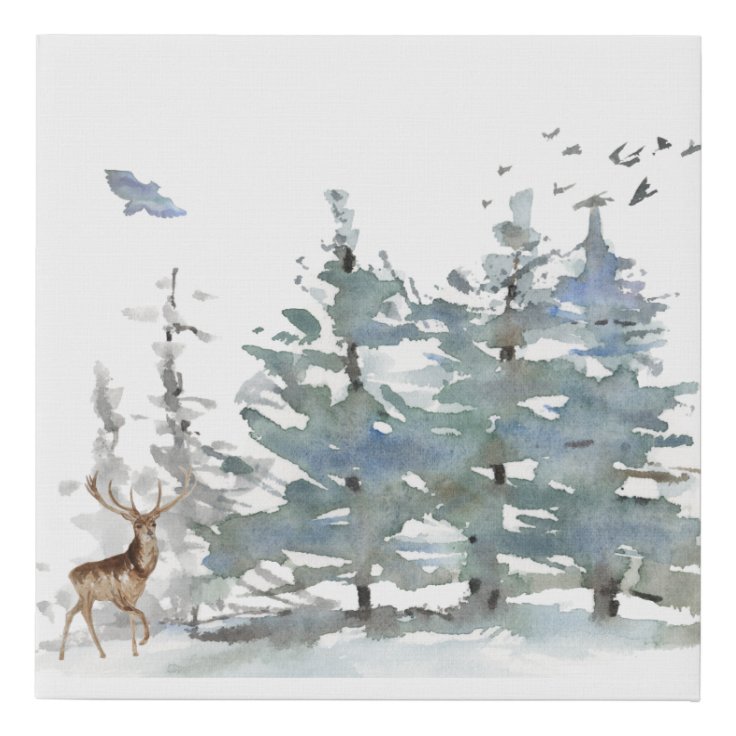Forest Woodland Theme Wall Art | Zazzle