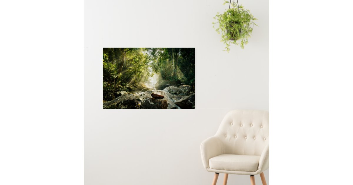 Forests | Tropical Jungle Forest Foam Board | Zazzle