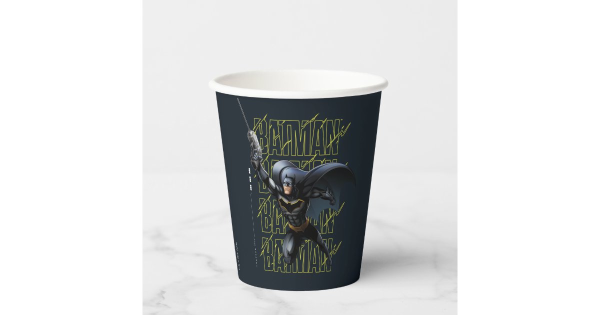 Forever Batman Grappling Hook Paper Cups | Zazzle