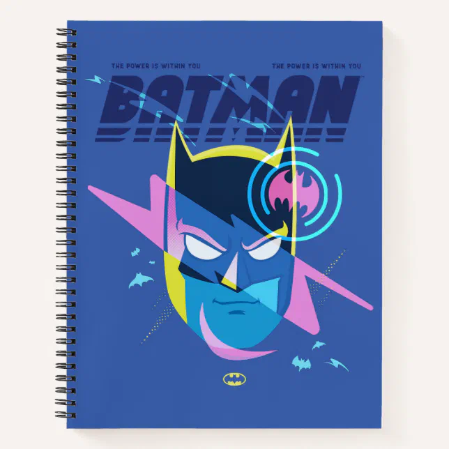 Forever Batman Light Up Head Graphic Notebook | Zazzle