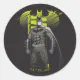 Forever Batman Power Up Character Art Classic Round Sticker | Zazzle