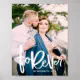 Forever Hand Lettered | Wedding Photo Poster | Zazzle