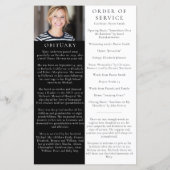 Forever in Our Hearts | Funeral Order of Service | Zazzle