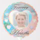 Forever in Our Hearts Photo Sympathy Balloon | Zazzle