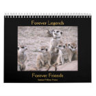Forever Friends - Meerkat Calendar | Zazzle.com