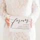 Forever Love EDITABLE COLOR Wedding Invitation | Zazzle