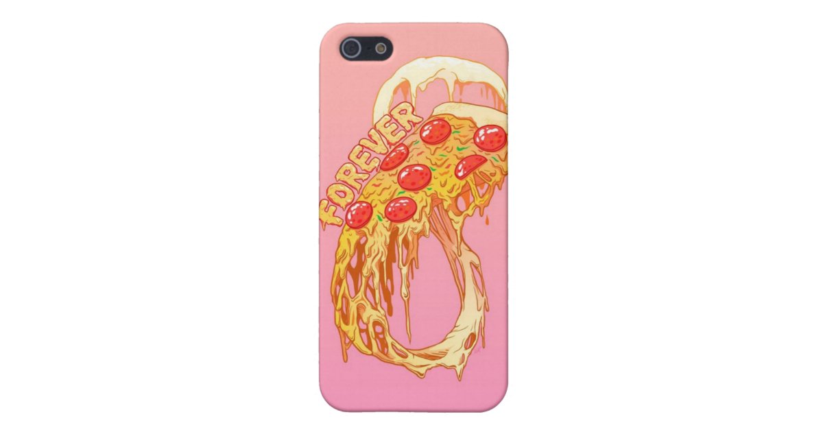 Forever Pizza iPhone Case | Zazzle