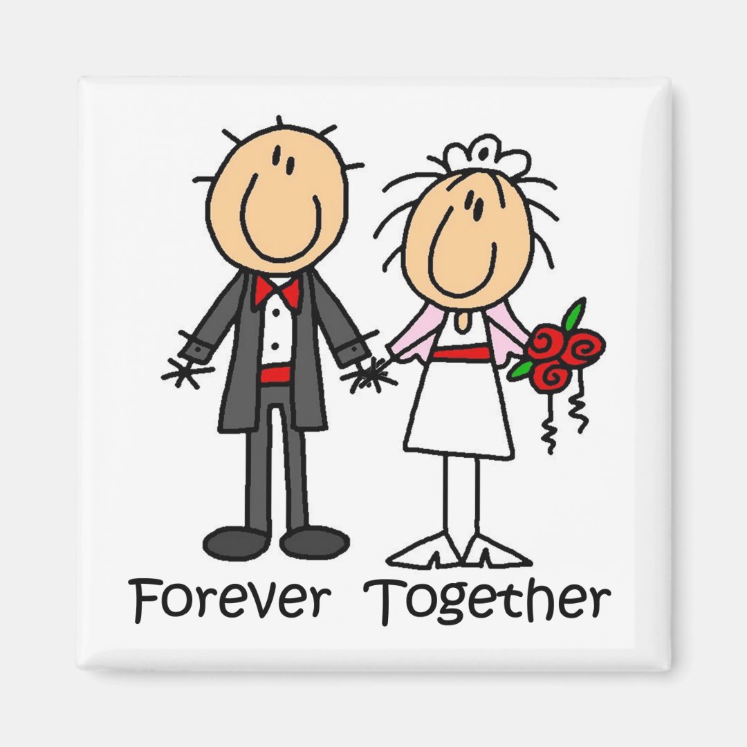 Forever Together T-shirts and Gifts Magnet | Zazzle