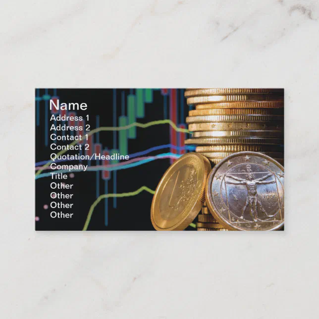 Forex Business Card | Zazzle