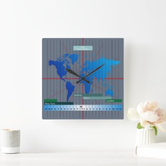 Forex Timezone Clock GMT based | Zazzle