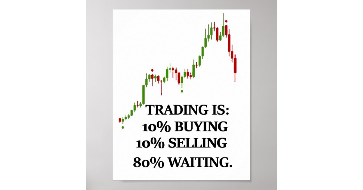 Forex Trader Note Poster | Zazzle
