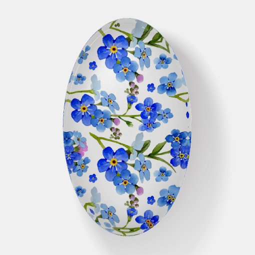 Forget-Me-Not Flowers Paperweight | Zazzle