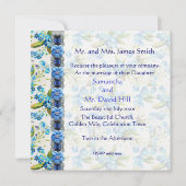 Forget Me Not Wedding Invitation Card | Zazzle
