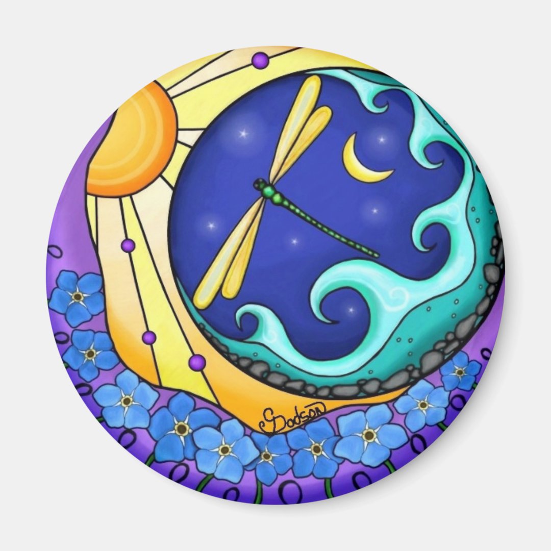 Forget Me Nots Magnet | Zazzle