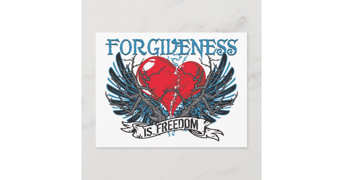 Forgiveness Is Freedom Postcard | Zazzle