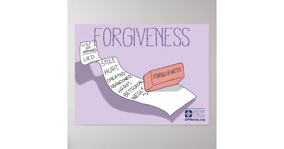 Forgiveness Poster | Zazzle