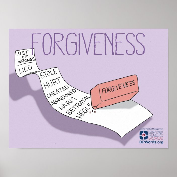 Forgiveness Poster | Zazzle