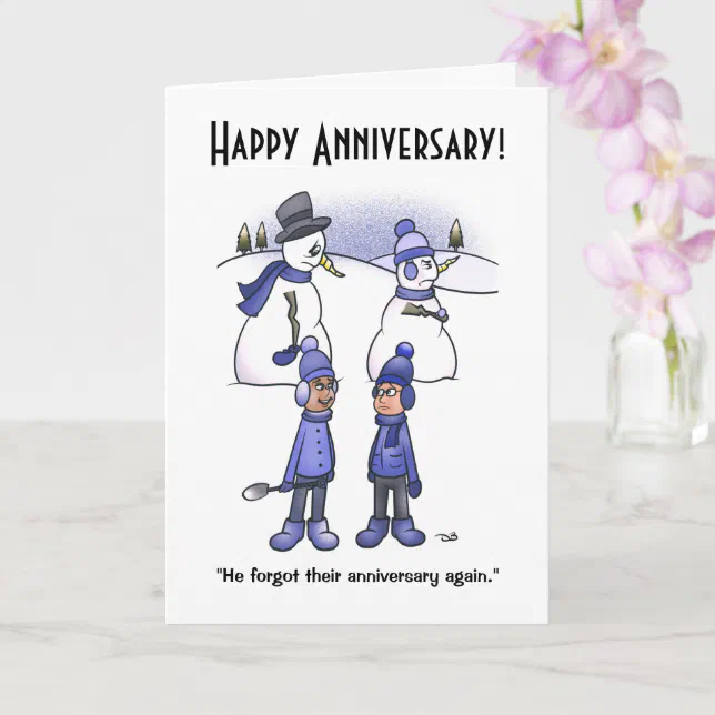 Forgotten Anniversary Card | Zazzle