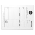 Form Business Quotation, Invoice or Sales Receipt Notepad | Zazzle