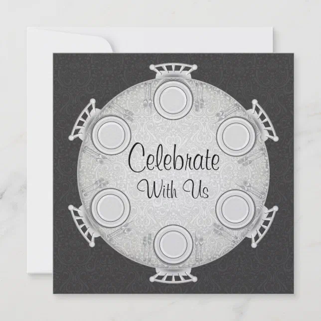 Formal Dinner Invitation | Zazzle