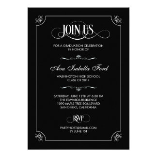 4,000+ Formal Graduation Invitations, Formal Graduation Announcements ...