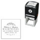 Formal Elegant Script Couples Names Return Address Self-inking Stamp ...