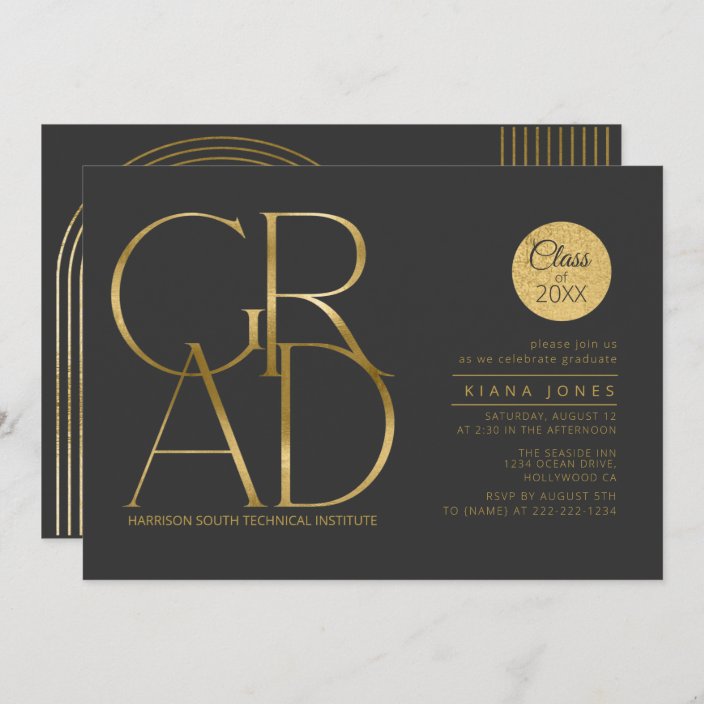 Formal Geometric Graduation ID905 | Zazzle.com