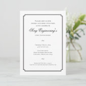 Formal Invitation or Traditional Invite | Zazzle