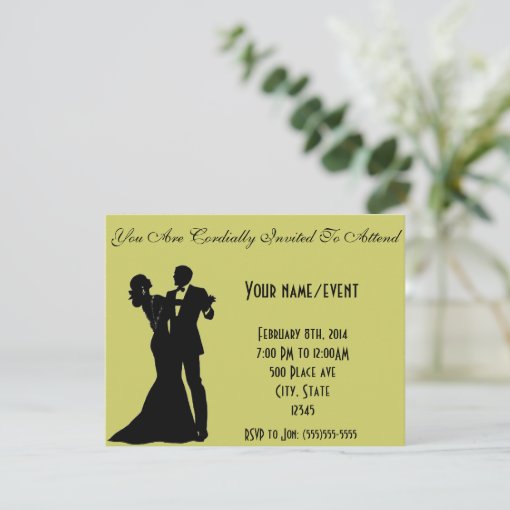 Formal Party Invitation | Zazzle