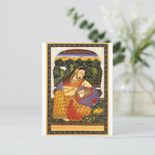 Former Indian Mughal Princess Postcard | Zazzle