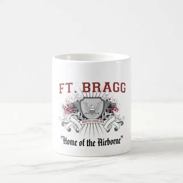 Fort Bragg "Home of the Airborne" Mug | Zazzle