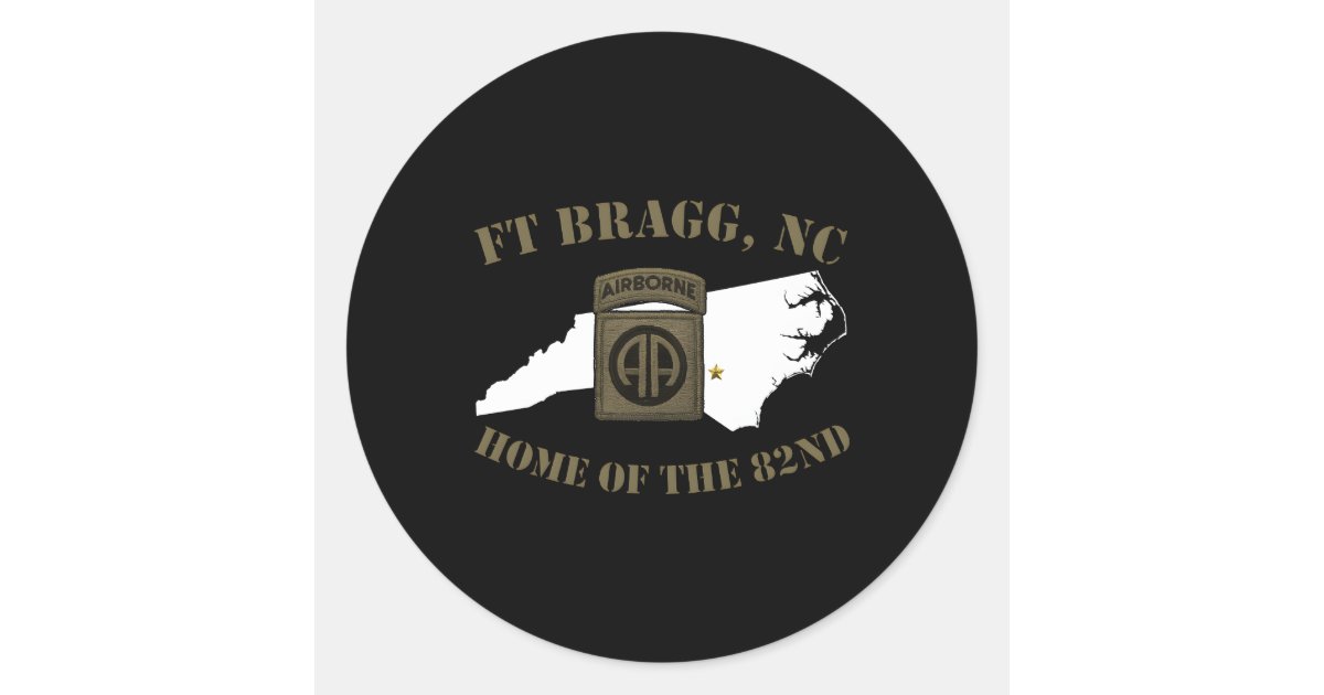 Fort Bragg Military Base-Army Post-Fayetteville Nc Classic Round ...