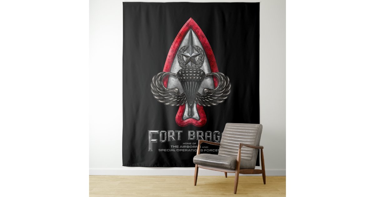 Fort Bragg Tapestry | Zazzle