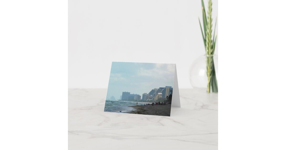 Fort Lauderdale, Florida Thank You Card | Zazzle
