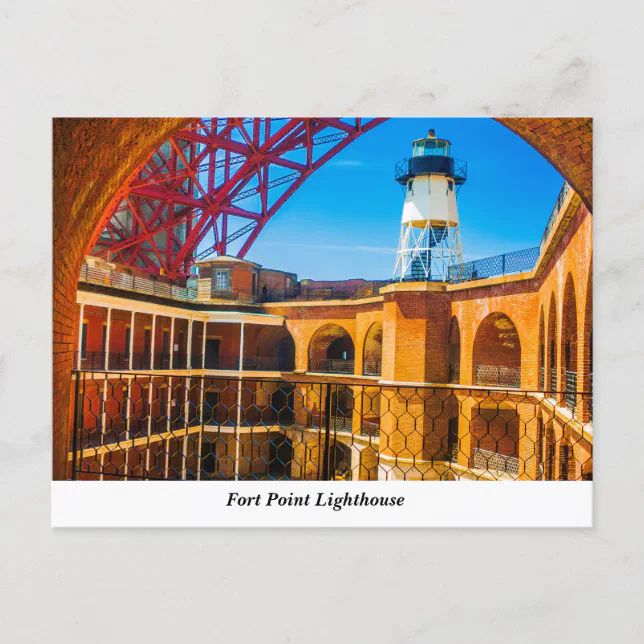 Fort Point Lighthouse Postcard | Zazzle