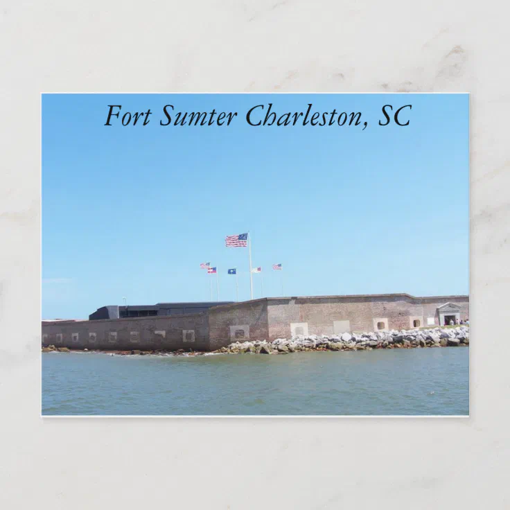 Fort Sumter Postcard | Zazzle