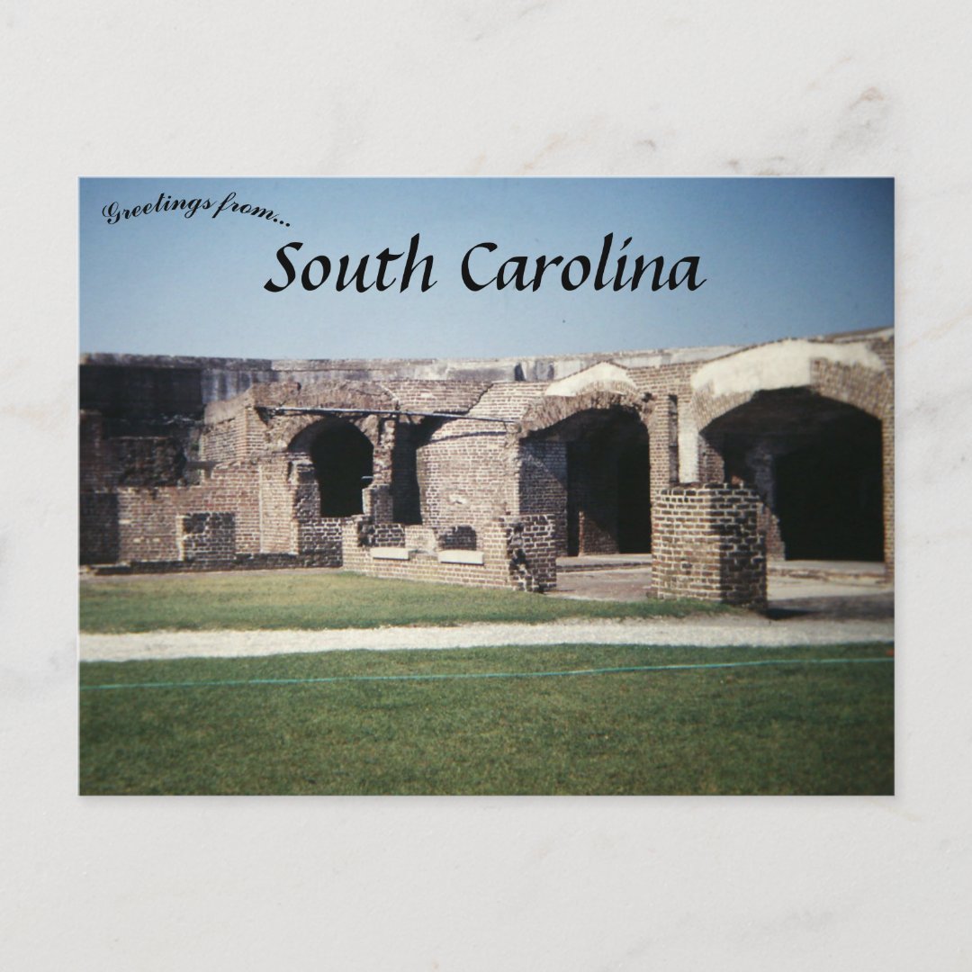 Fort Sumter South Carolina Postcard | Zazzle