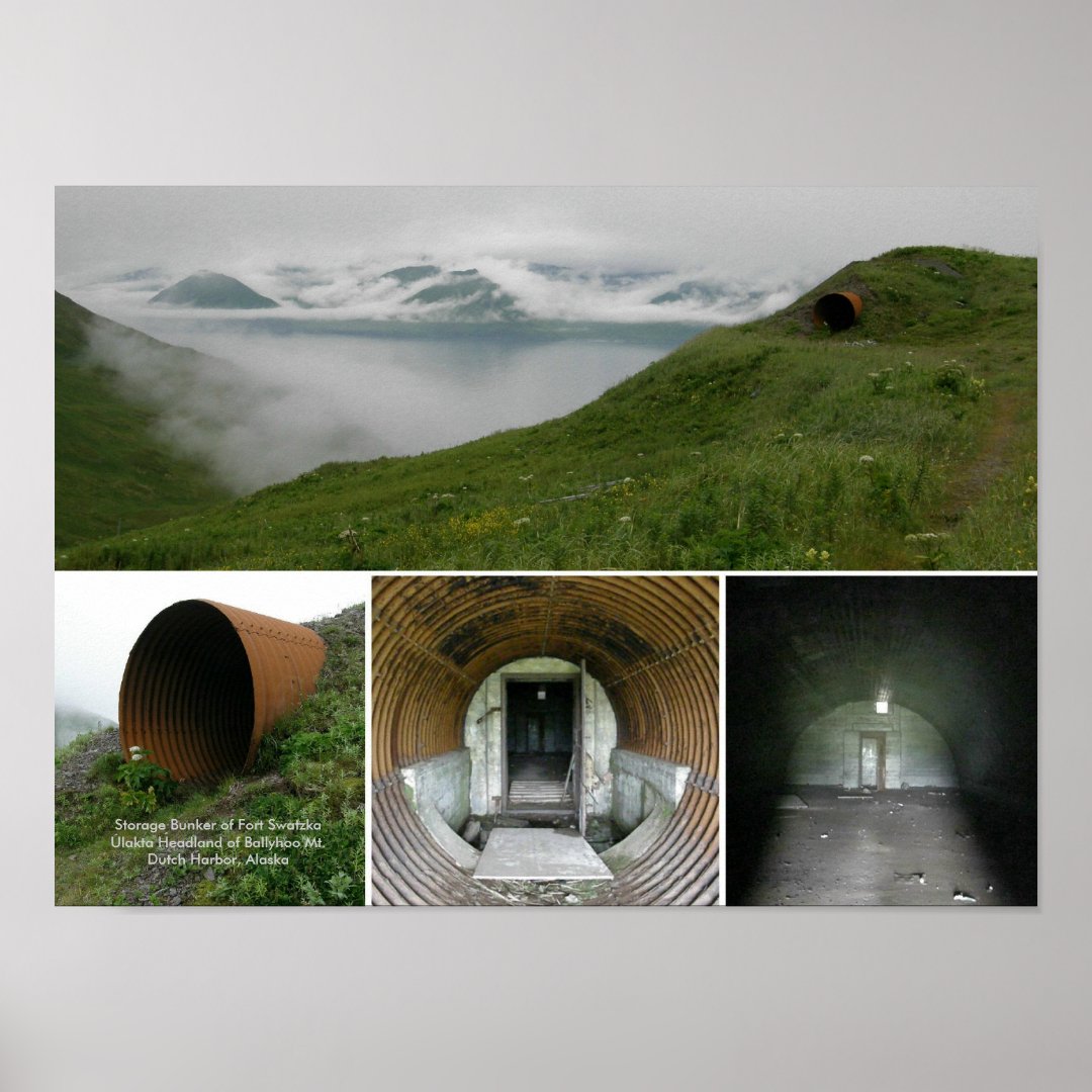 Fort Swatzka Underground Storage Bunker Poster | Zazzle