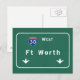 Fort Worth Texas tx Interstate Highway Freeway : Postcard | Zazzle